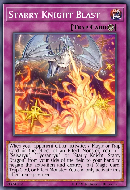 Starry Knight Blast | Yu-Gi-Oh! Duel Academy Wiki | Fandom