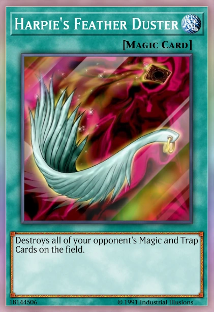 Harpie's Feather Duster | Yu-Gi-Oh! Duel Academy Wiki | Fandom