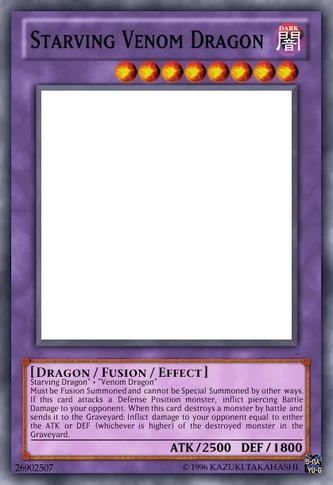 Starving Venom Dragon | Yu-Gi-Oh Fanon Wikia | Fandom