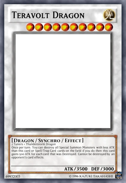 Teravolt Dragon | Yu-Gi-Oh Fanon Wikia | Fandom