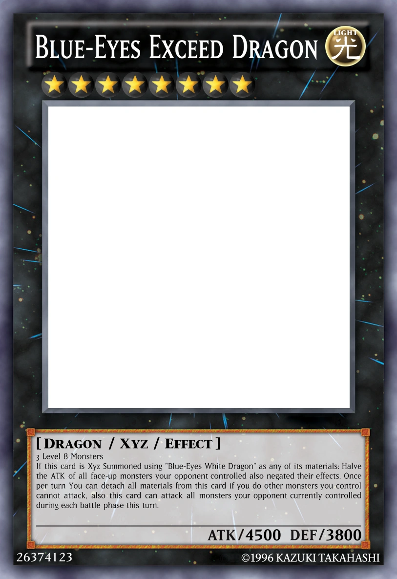 Blue-Eyes Exceed Dragon | Yu-Gi-Oh Fanon Wikia | Fandom