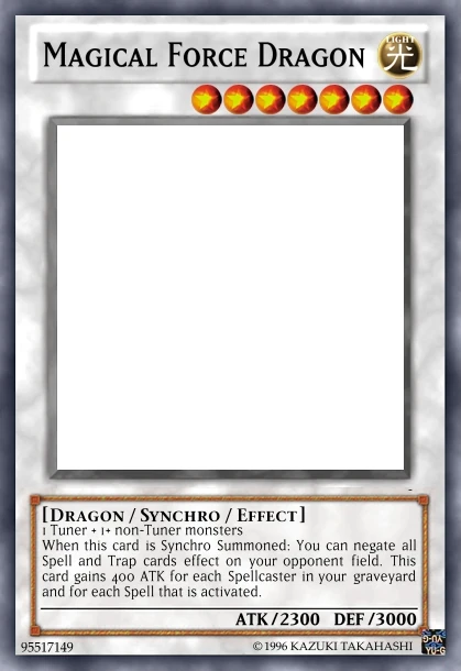 Magical Force Dragon | Yu-Gi-Oh Fanon Wikia | Fandom
