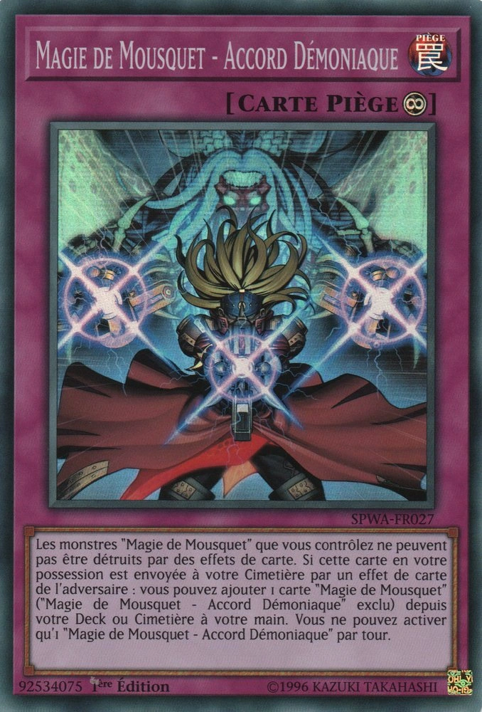 Magie de Mousquet - Accord Démoniaque | Wiki Yu-Gi-Oh! | Fandom