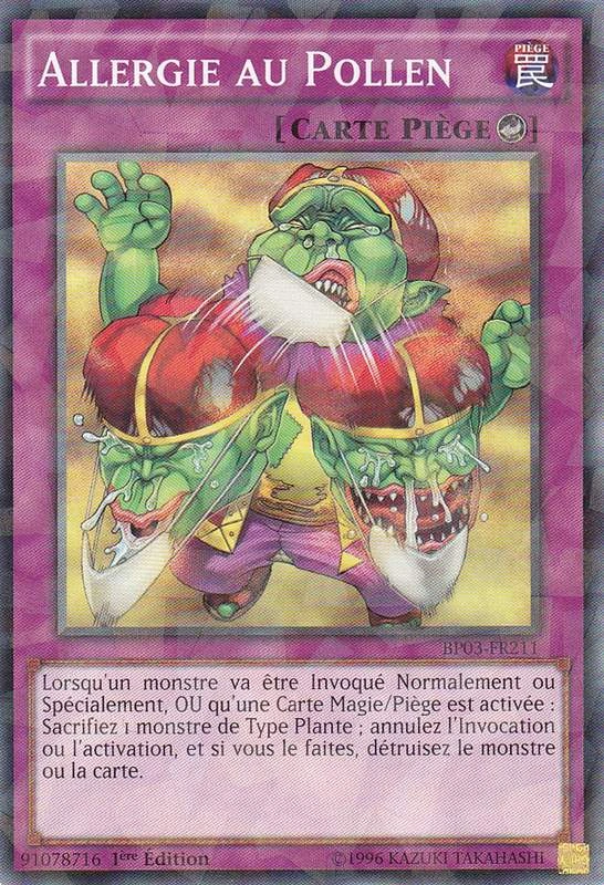 Allergie au Pollen | Wiki Yu-Gi-Oh! | Fandom