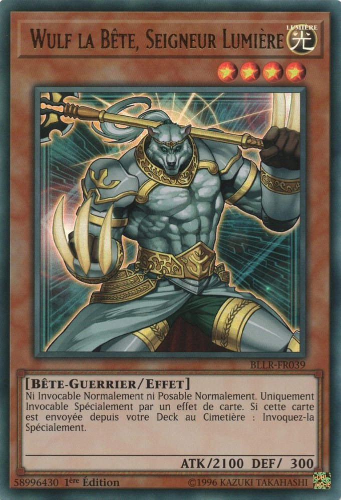 Wulf la Bête, Seigneur Lumière | Wiki Yu-Gi-Oh! | Fandom