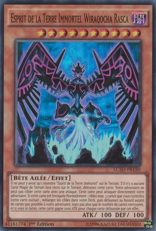 Esprit de la Terre Immortel Wiraqocha Rasca | Wiki Yu-Gi-Oh! | Fandom