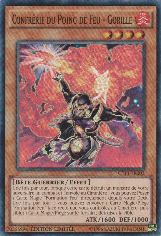Confrérie du Poing de Feu - Gorille | Wiki Yu-Gi-Oh! | Fandom