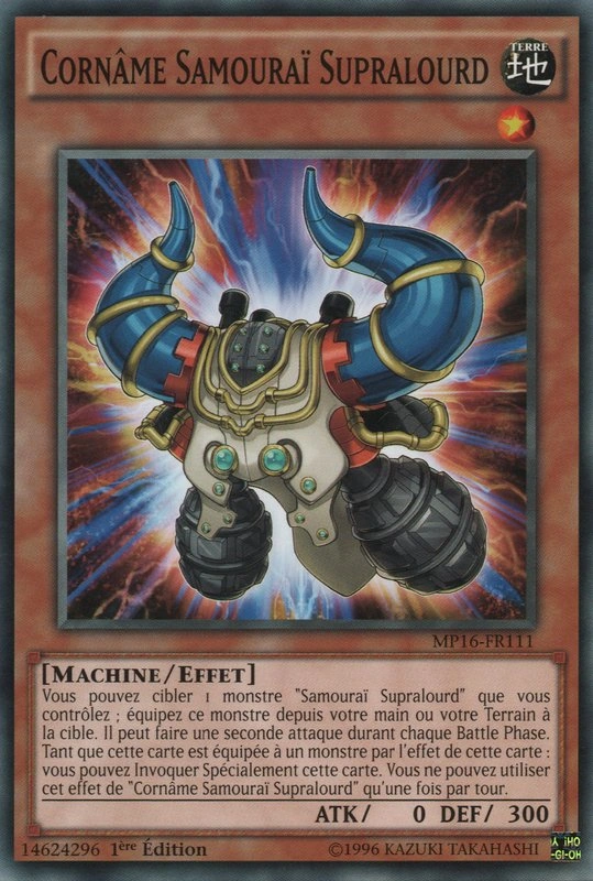 Cornâme Samouraï Supralourd | Wiki Yu-Gi-Oh! | Fandom