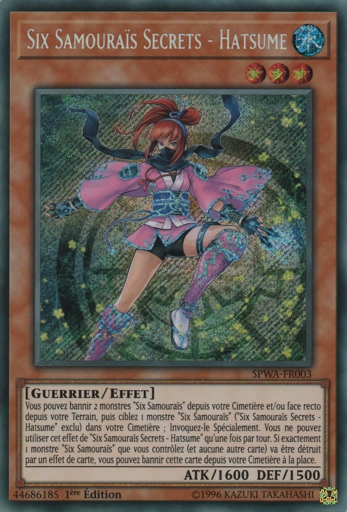 Six Samouraïs Secrets - Hatsume | Wiki Yu-Gi-Oh! | Fandom