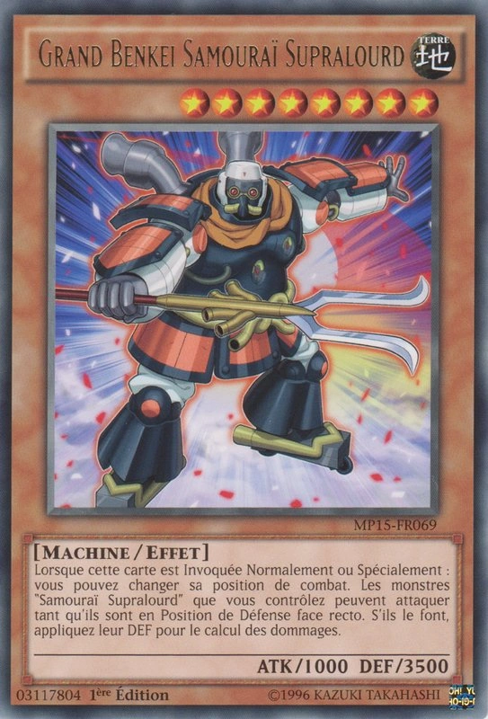 Grand Benkei Samouraï Supralourd | Wiki Yu-Gi-Oh! | Fandom