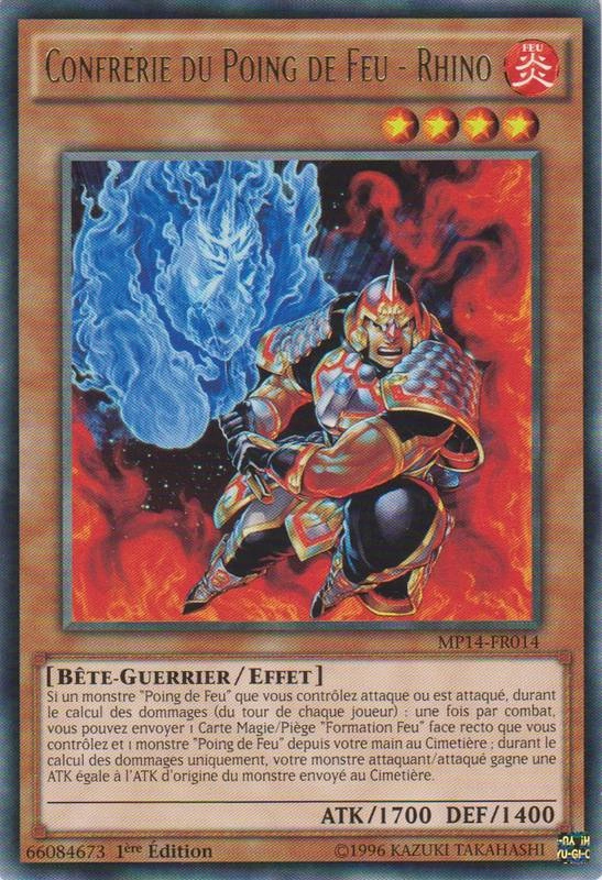 Confrérie du Poing de Feu - Rhino | Wiki Yu-Gi-Oh! | Fandom