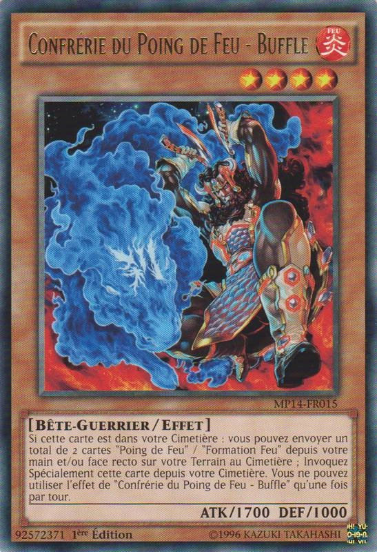 Confrérie du Poing de Feu - Buffle | Wiki Yu-Gi-Oh! | Fandom