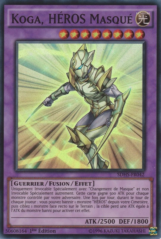 Koga, HÉROS Masqué | Wiki Yu-Gi-Oh! | Fandom