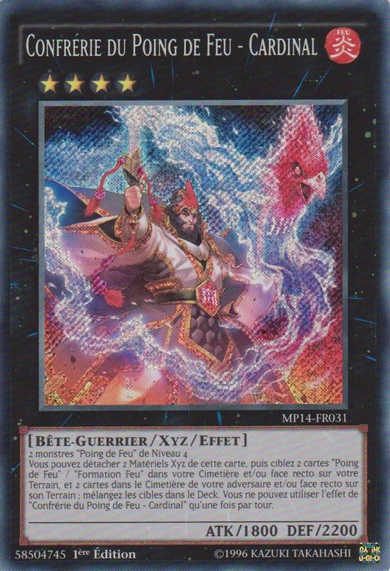 Confrérie du Poing de Feu - Cardinal | Wiki Yu-Gi-Oh! | Fandom