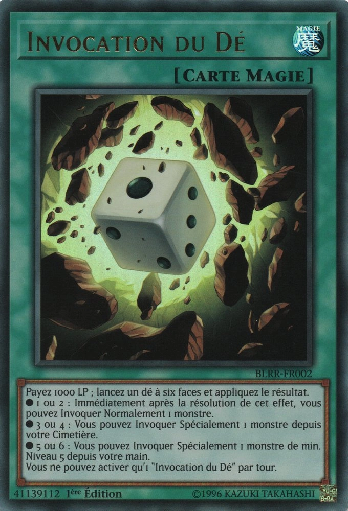 Invocation du Dé | Wiki Yu-Gi-Oh! | Fandom