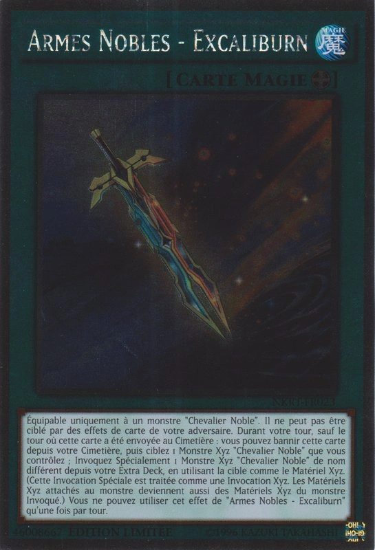 Armes Nobles - Excaliburn | Wiki Yu-Gi-Oh! | Fandom