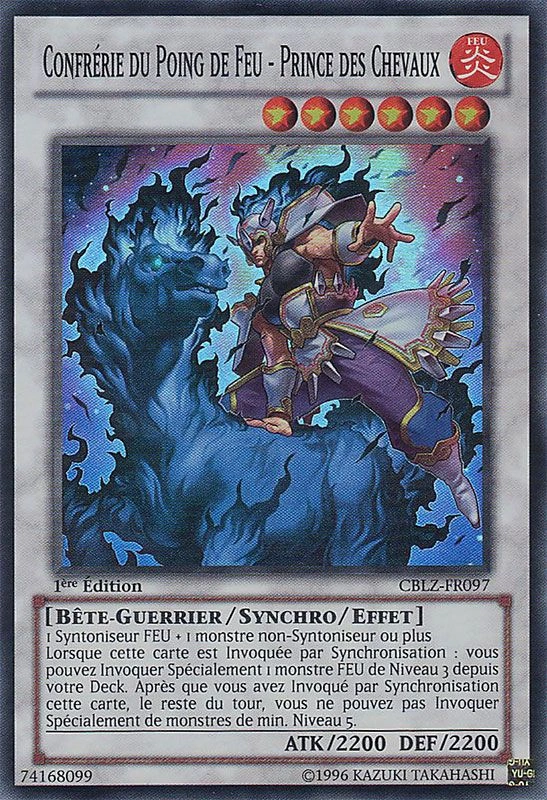 Confrérie du Poing de Feu - Prince des Chevaux | Wiki Yu-Gi-Oh! | Fandom