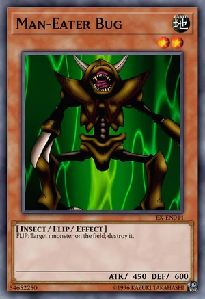 Man-Eater Bug | Yu-Gi-Oh! LCG Wiki | Fandom