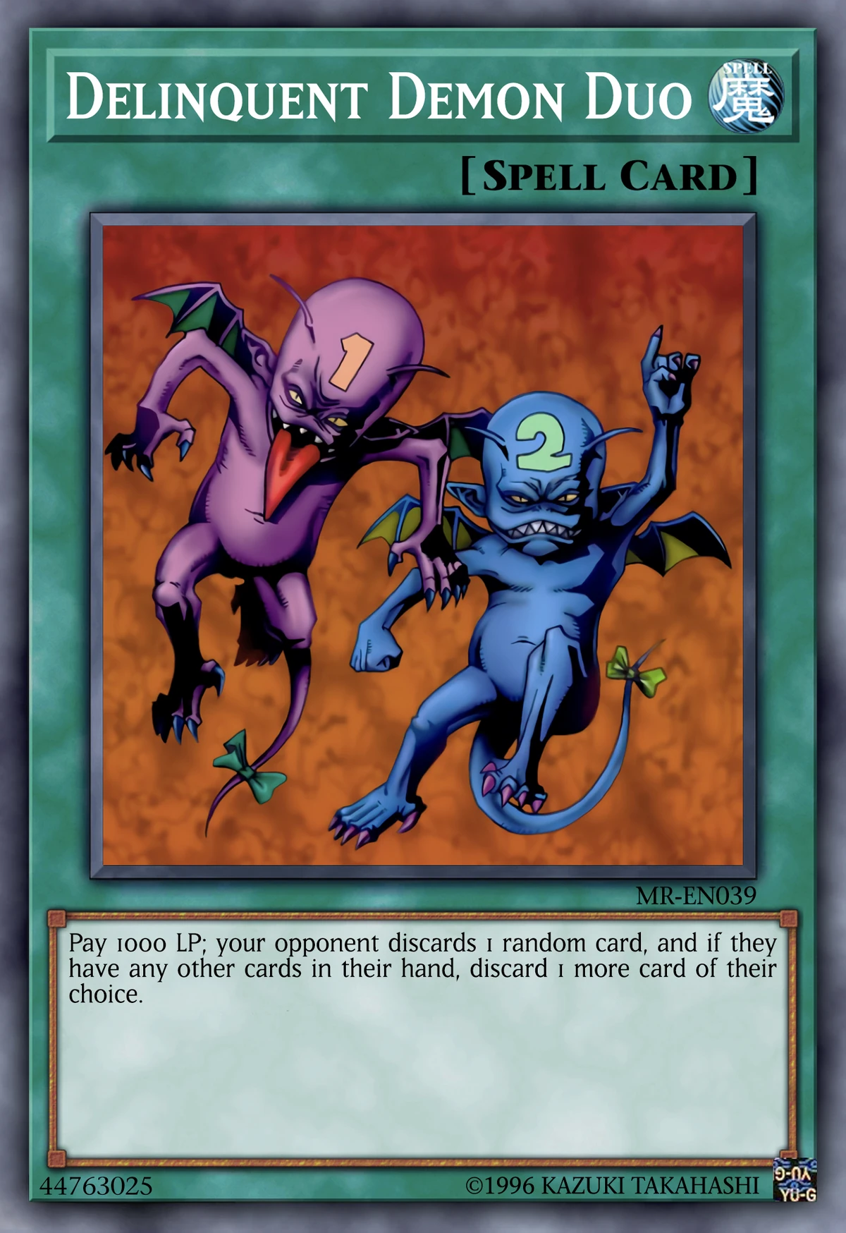 Delinquent Demon Duo | Yu-Gi-Oh! LCG Wiki | Fandom