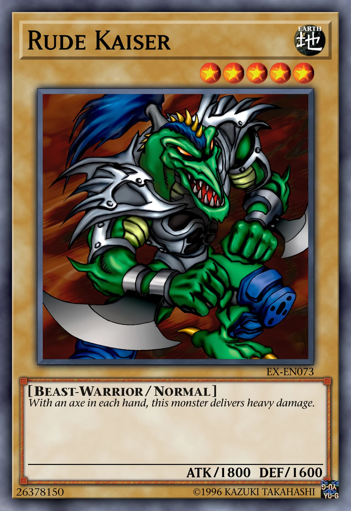 Rude Kaiser | Yu-Gi-Oh! LCG Wiki | Fandom