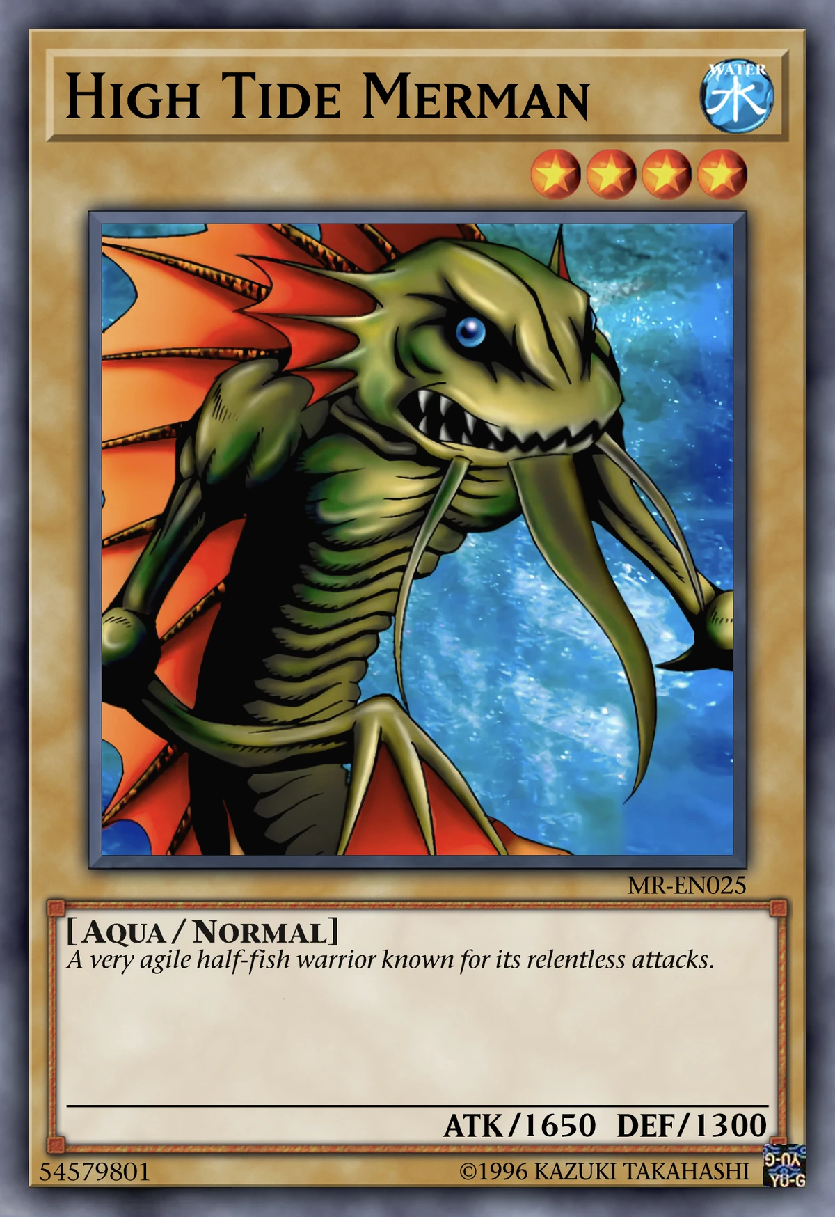 High Tide Merman | Yu-Gi-Oh! LCG Wiki | Fandom