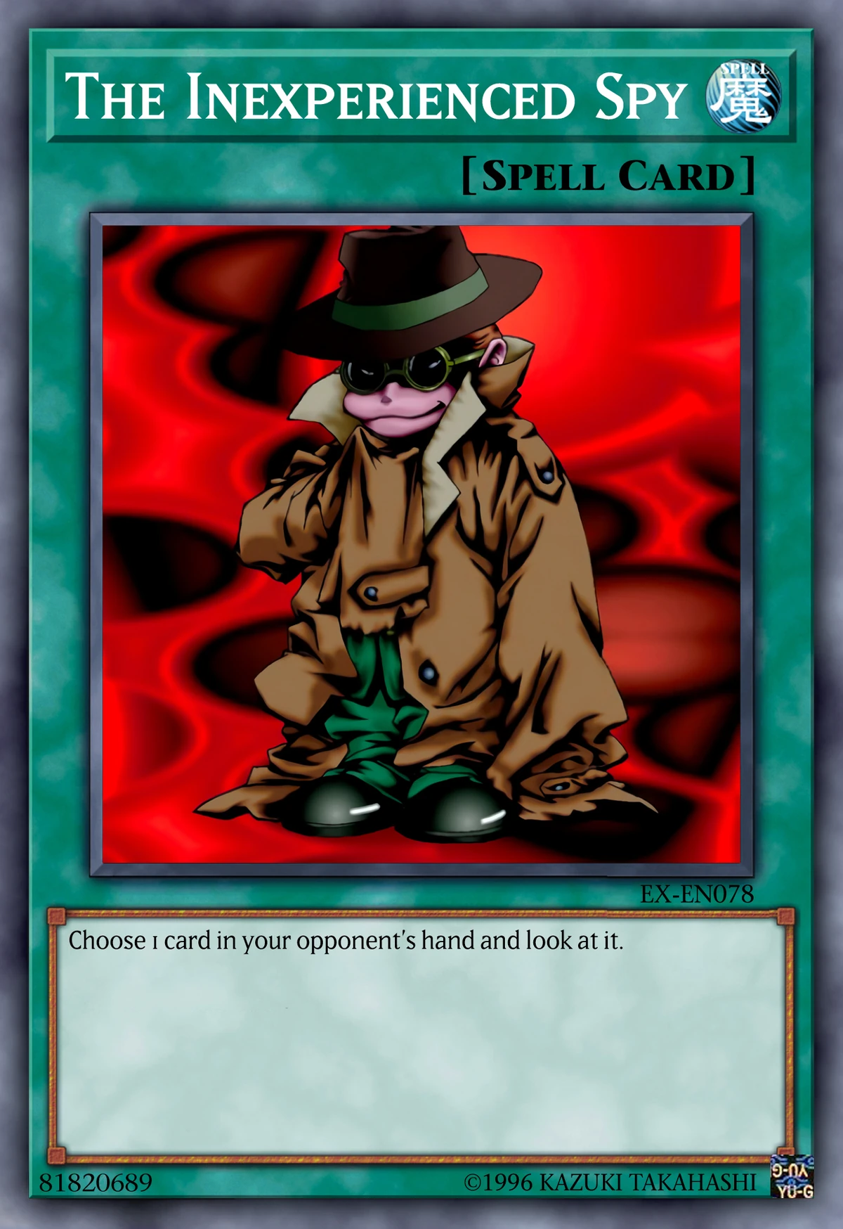 The Inexperienced Spy | Yu-Gi-Oh! LCG Wiki | Fandom
