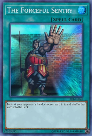 The Forceful Sentry | Yu-Gi-Oh! LCG Wiki | Fandom