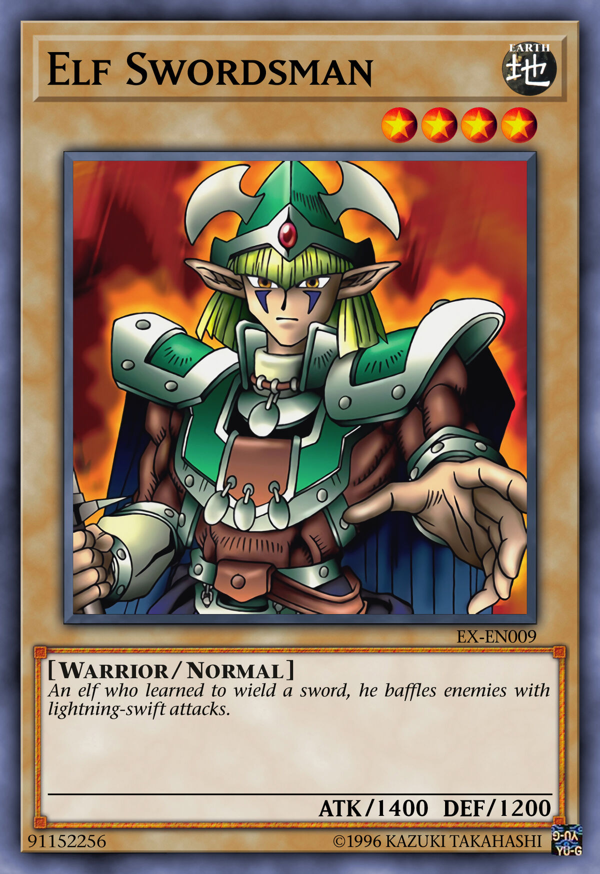 Elf Swordsman | Yu-Gi-Oh! LCG Wiki | Fandom