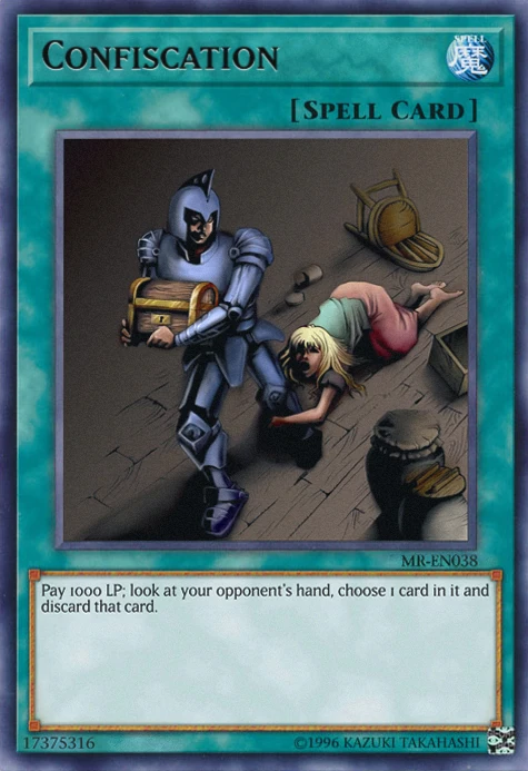 Confiscation | Yu-Gi-Oh! LCG Wiki | Fandom