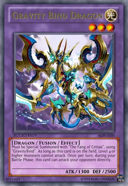 Gravity Bind Dragon | Yu-Gi-Oh Revolution Fanon Wiki | Fandom