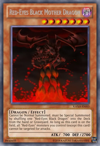 Red-Eyes Black Mother Dragon | Yu-Gi-Oh Revolution Fanon Wiki | Fandom
