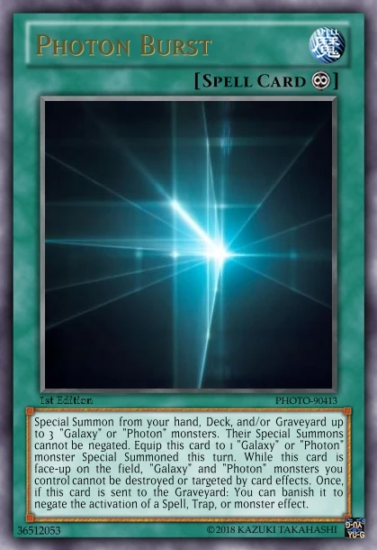 Photon Burst | Yu-Gi-Oh Revolution Fanon Wiki | Fandom