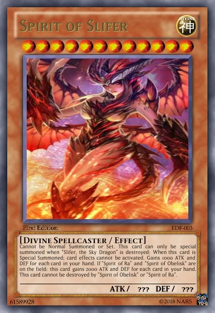 Spirit of Slifer | Yu-Gi-Oh Revolution Fanon Wiki | Fandom