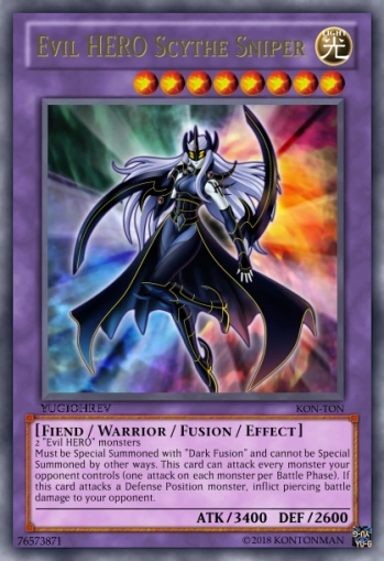 Evil HERO Scythe Sniper | Yu-Gi-Oh Revolution Fanon Wiki | Fandom