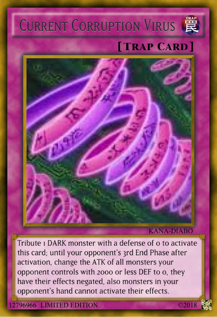 Current Corruption Virus | Yu-Gi-Oh Revolution Fanon Wiki | Fandom