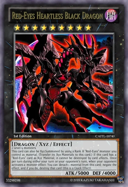 Red-Eyes Heartless Black Dragon | Yu-Gi-Oh Revolution Fanon Wiki | Fandom