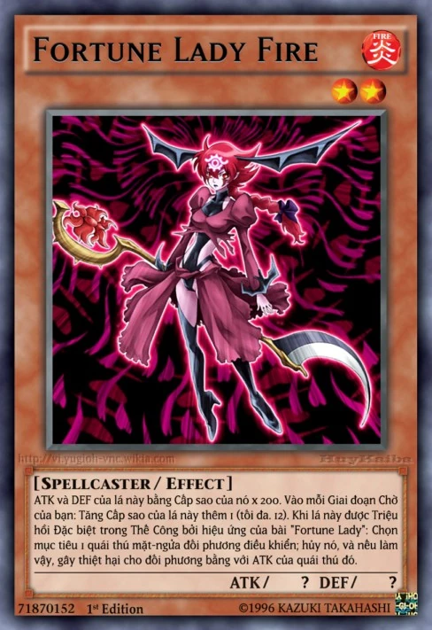 Fortune Lady Fire | Wikia Yu-Gi-Oh! Bài Tiếng Việt | Fandom
