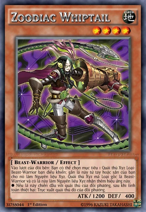 Zoodiac Whiptail | Wikia Yu-Gi-Oh! Bài Tiếng Việt | Fandom