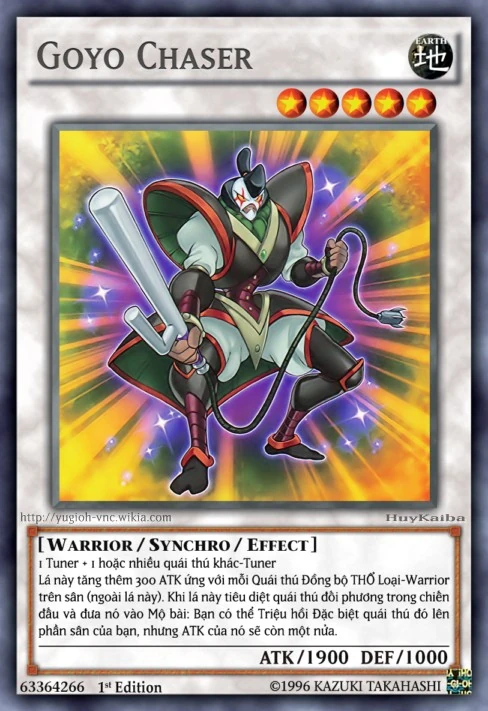 Goyo Chaser | Wikia Yu-Gi-Oh! Bài Tiếng Việt | Fandom