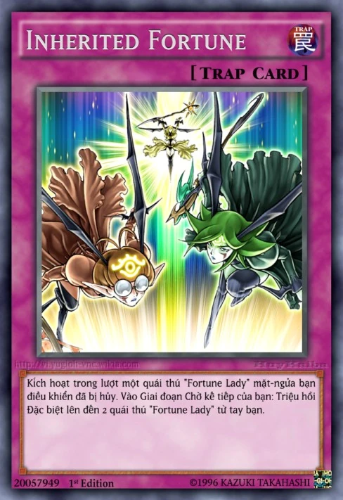 Inherited Fortune | Wikia Yu-Gi-Oh! Bài Tiếng Việt | Fandom