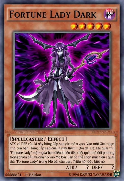 Fortune Lady Dark | Wikia Yu-Gi-Oh! Bài Tiếng Việt | Fandom