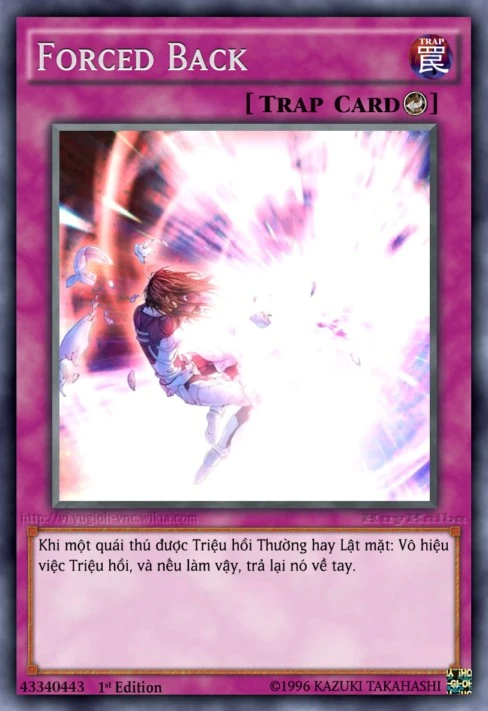 Forced Back | Wikia Yu-Gi-Oh! Bài Tiếng Việt | Fandom