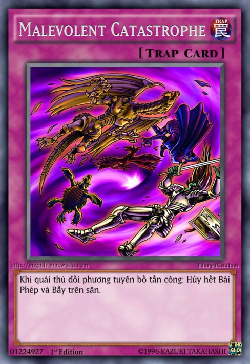Malevolent Catastrophe Wikia Yu Gi Oh Bài Tiếng Việt Fandom