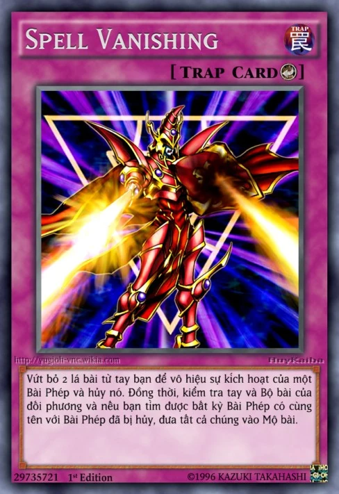 Spell Vanishing | Wikia Yu-Gi-Oh! Bài Tiếng Việt | Fandom