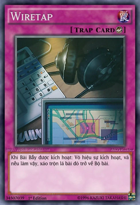 Wiretap | Wikia Yu-Gi-Oh! Bài Tiếng Việt | Fandom