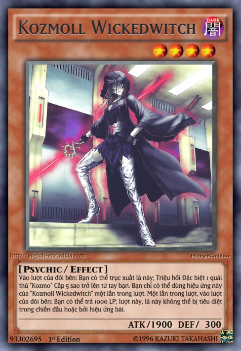 Kozmoll Wickedwitch Wikia Yu Gi Oh Bài Tiếng Việt Fandom