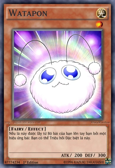 Watapon | Wikia Yu-Gi-Oh! Bài Tiếng Việt | Fandom
