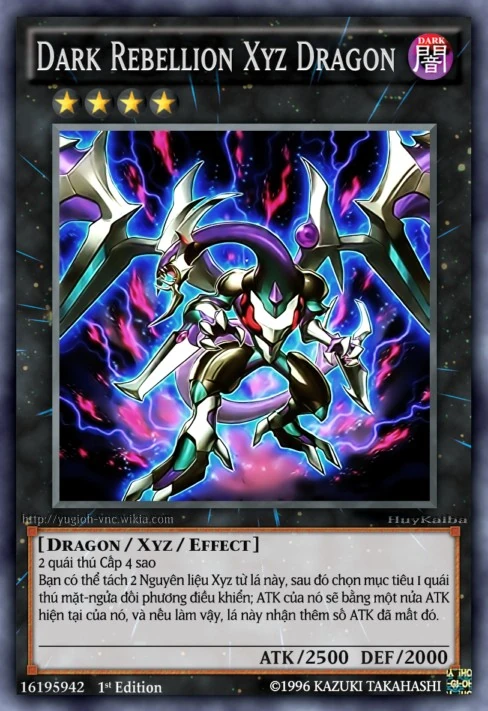 Dark Rebellion Xyz Dragon | Wikia Yu-Gi-Oh! Bài Tiếng Việt | Fandom