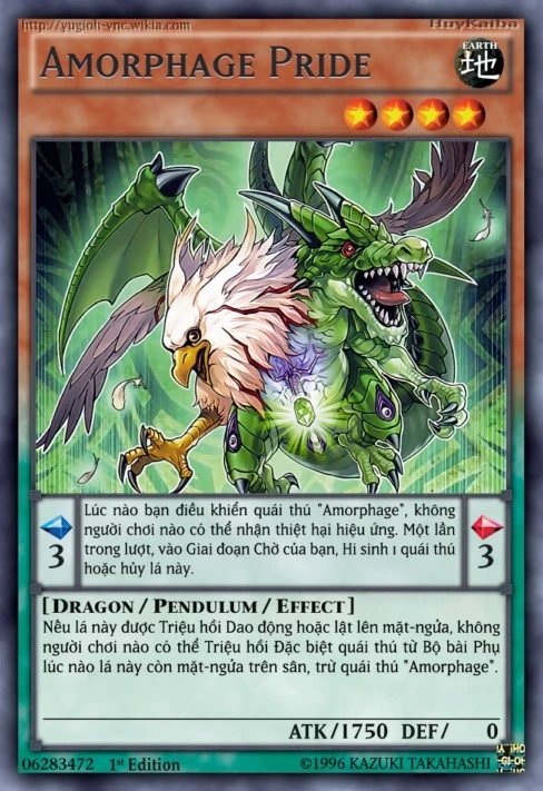 Amorphage Pride | Wikia Yu-Gi-Oh! Bài Tiếng Việt | Fandom