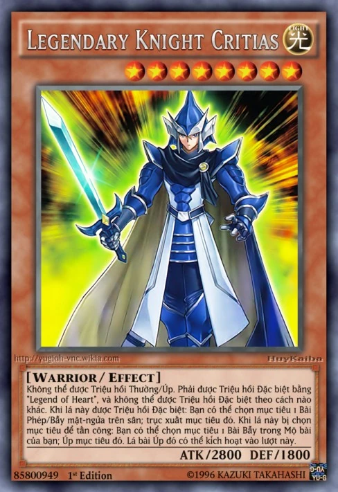 Yugioh Critias
